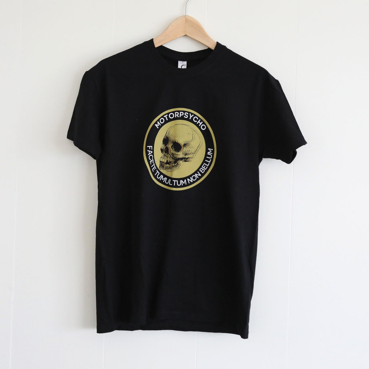 Motorpsycho Facete Tumultum Non Bellum T-shirt Skull – Motorpsycho.store