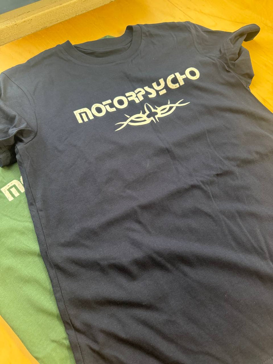 Motorpsycho Logo T-shirt Blue – Motorpsycho.store